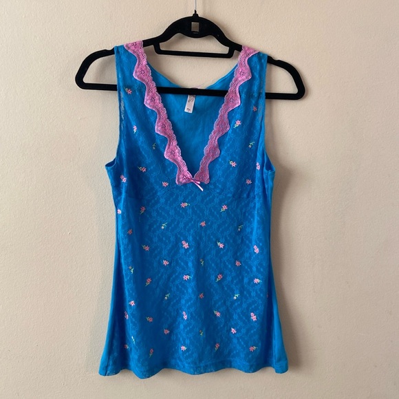 Victoria's Secret | Intimates & Sleepwear | Victorias Secret Blue Pink ...